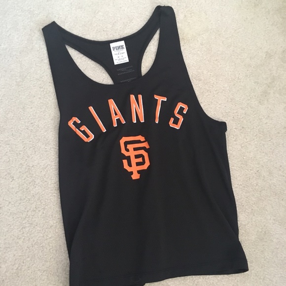 PINK Victoria's Secret | Tops | Giants Pink Racerback | Poshmark